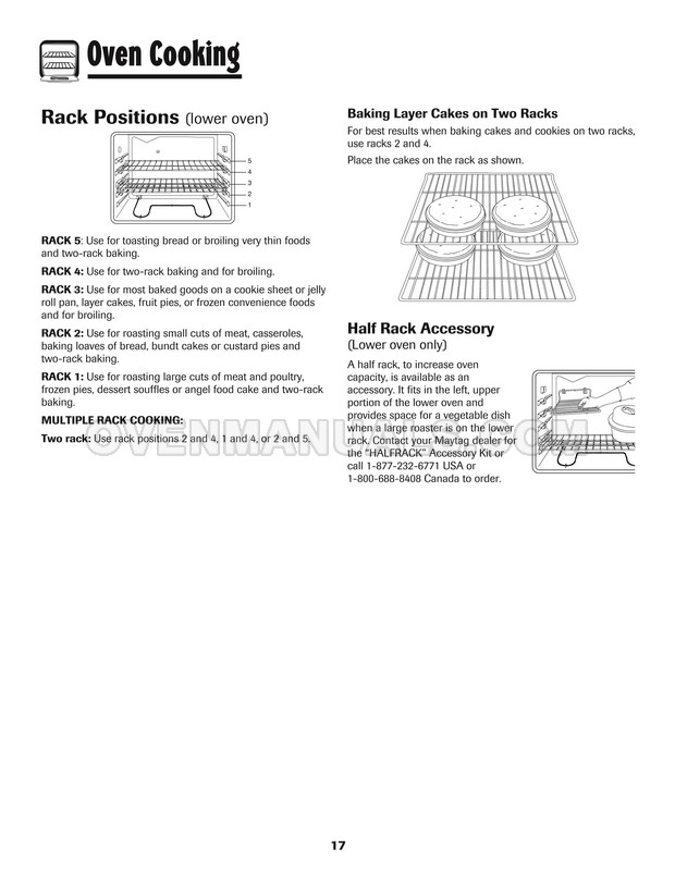 Maytag MER6765BAS Gemini Range Use and Care Guide