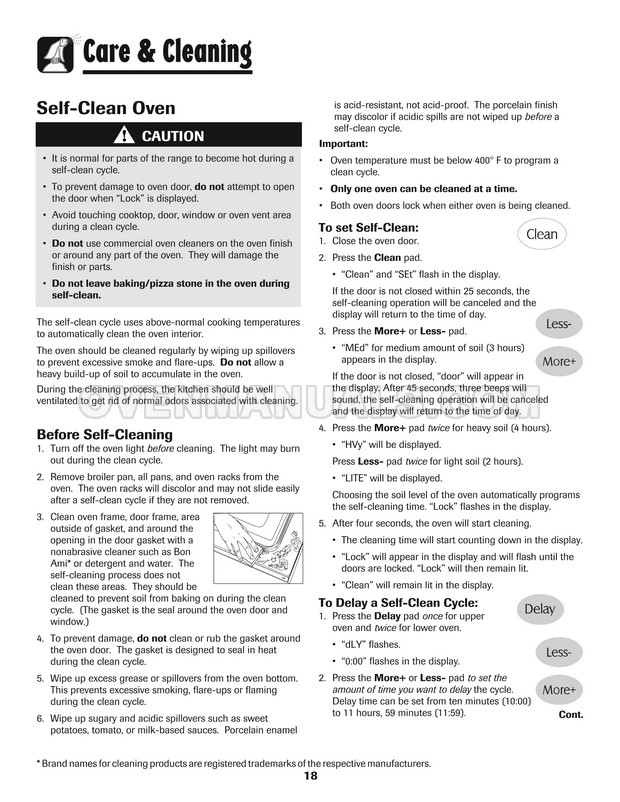 Maytag MER6765BAS Gemini Range Use and Care Guide