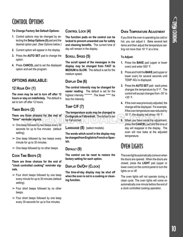 Maytag MER6872BAW Gemini Range User's Guide