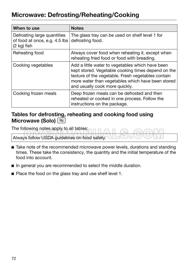 Miele H6100BM Oven Operating and Installation Instructions