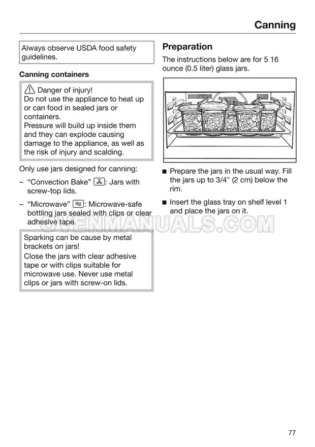 Miele H6100BM Oven Operating and Installation Instructions