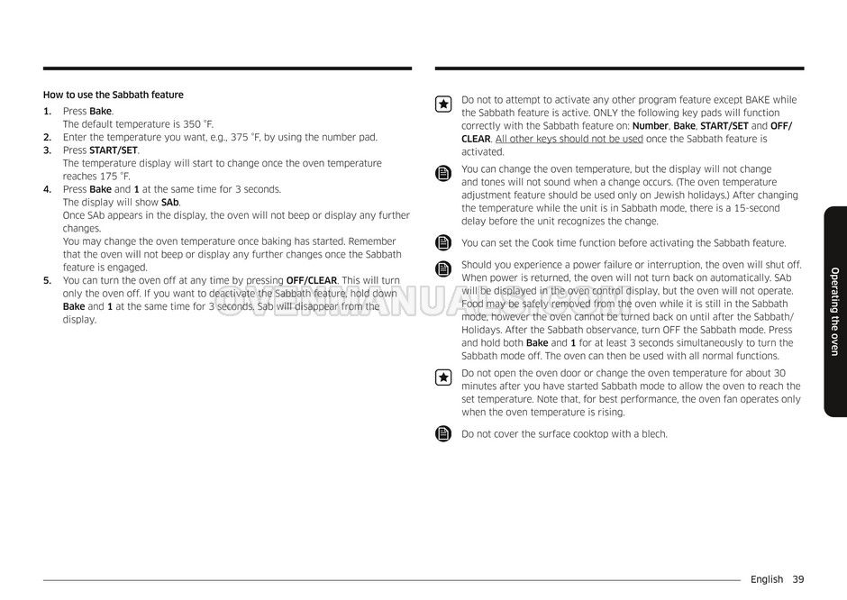 Samsung NE63A6311SS SmartThings Range User Manual