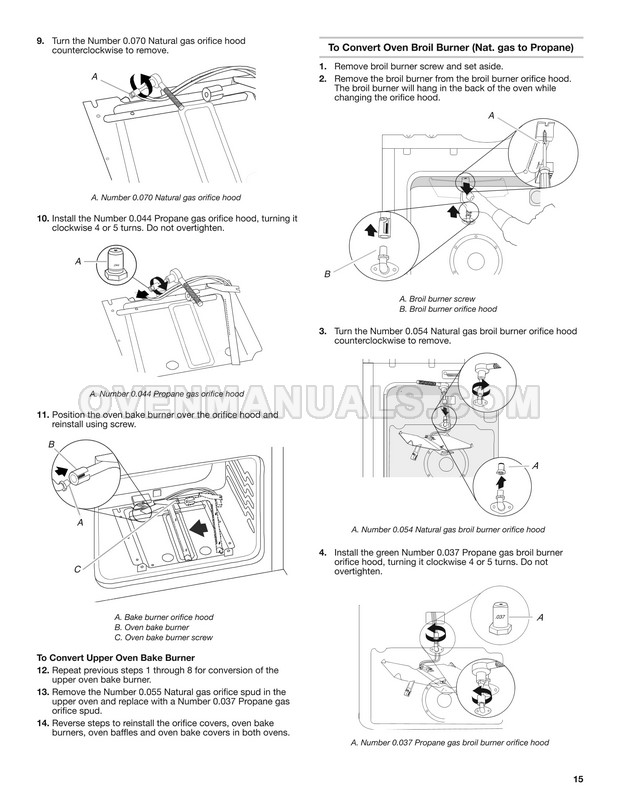 Whirlpool WGG745S0FS Range Installation Instructions