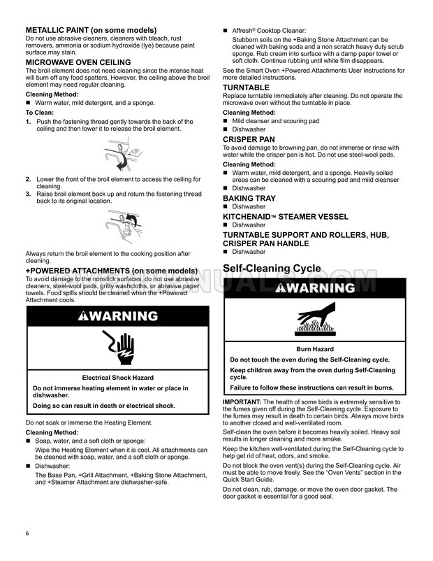 Whirlpool WOC54EC0HS Oven Owner's Manual